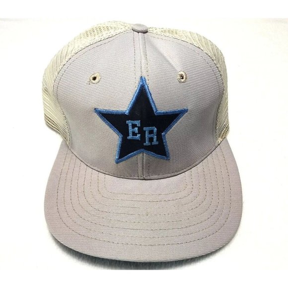 New Era | Accessories | Vtg 8s Er Blue Star Trucker Hat New Era Dupont ...